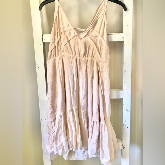 Wishlist | Dresses | Linen Beautiful Cream Summer Dress | Poshmark